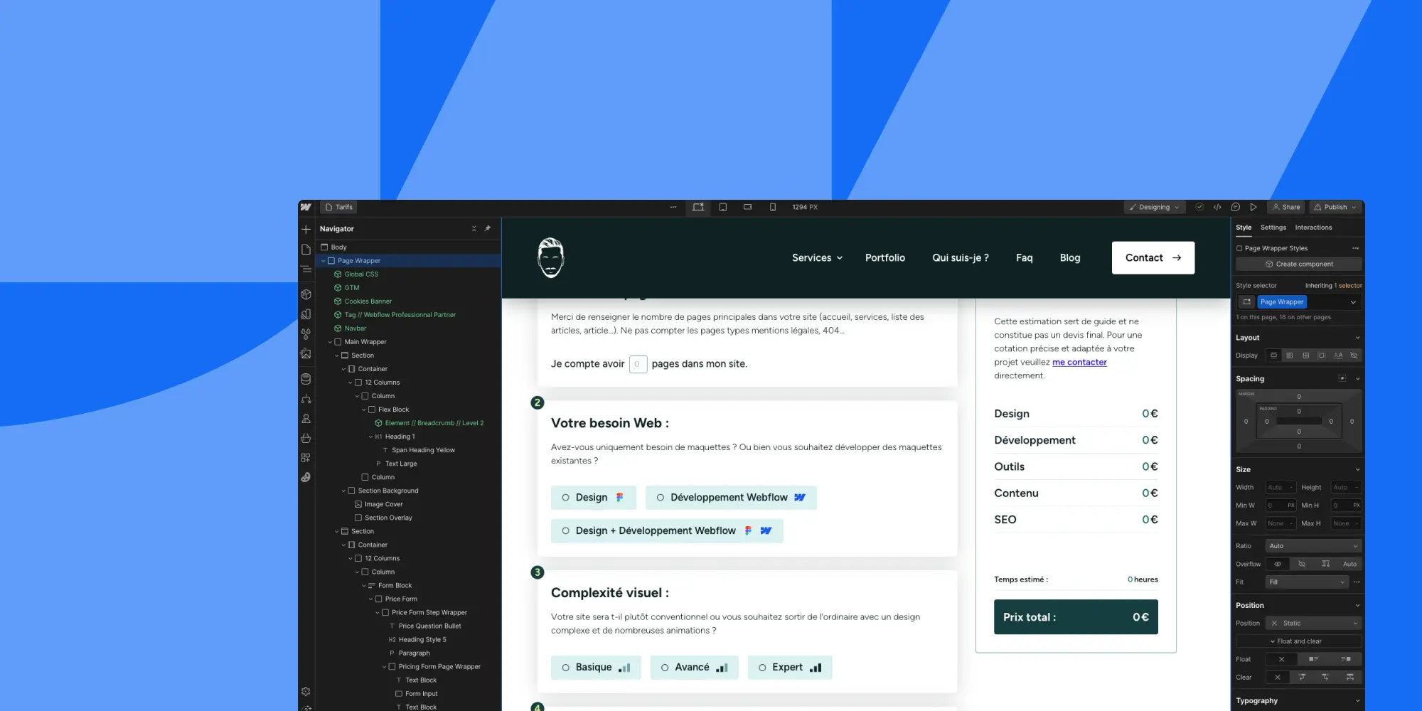 Choose Webflow for a tailor-made and efficient website - Alexis Gardin
